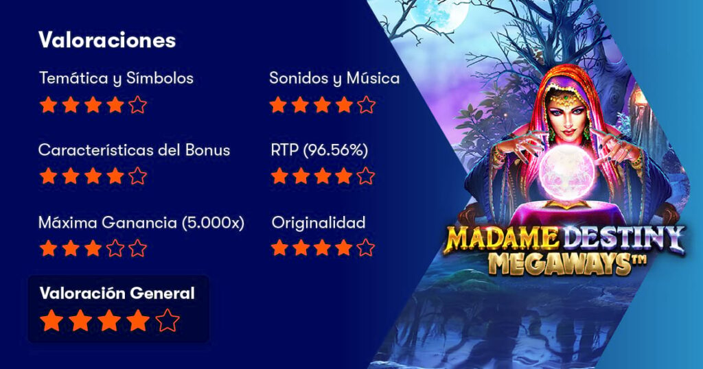 Madame Destiny Megaways Review: Análise Completa do Jogo