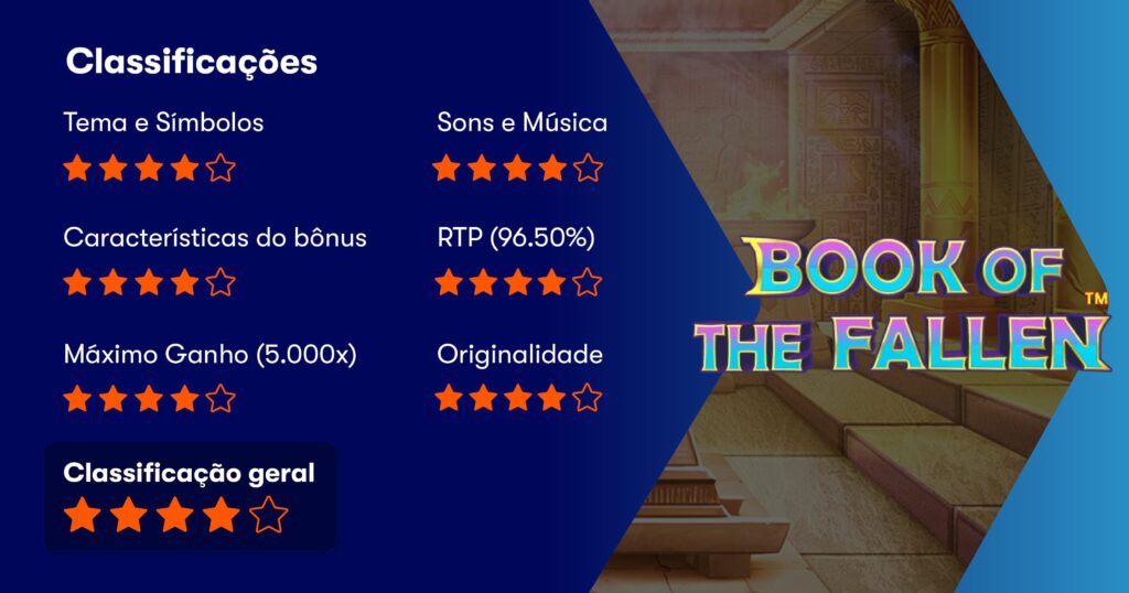 Book of Fallen Slot: Análise, Como Jogar, Pagamentos e Mais
